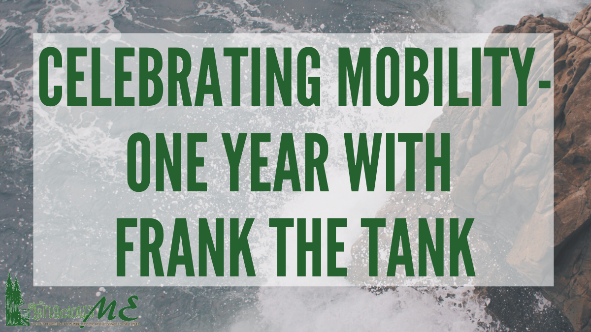 Celebrating Mobility- One Year with Frank the Tank – Tenacious ME